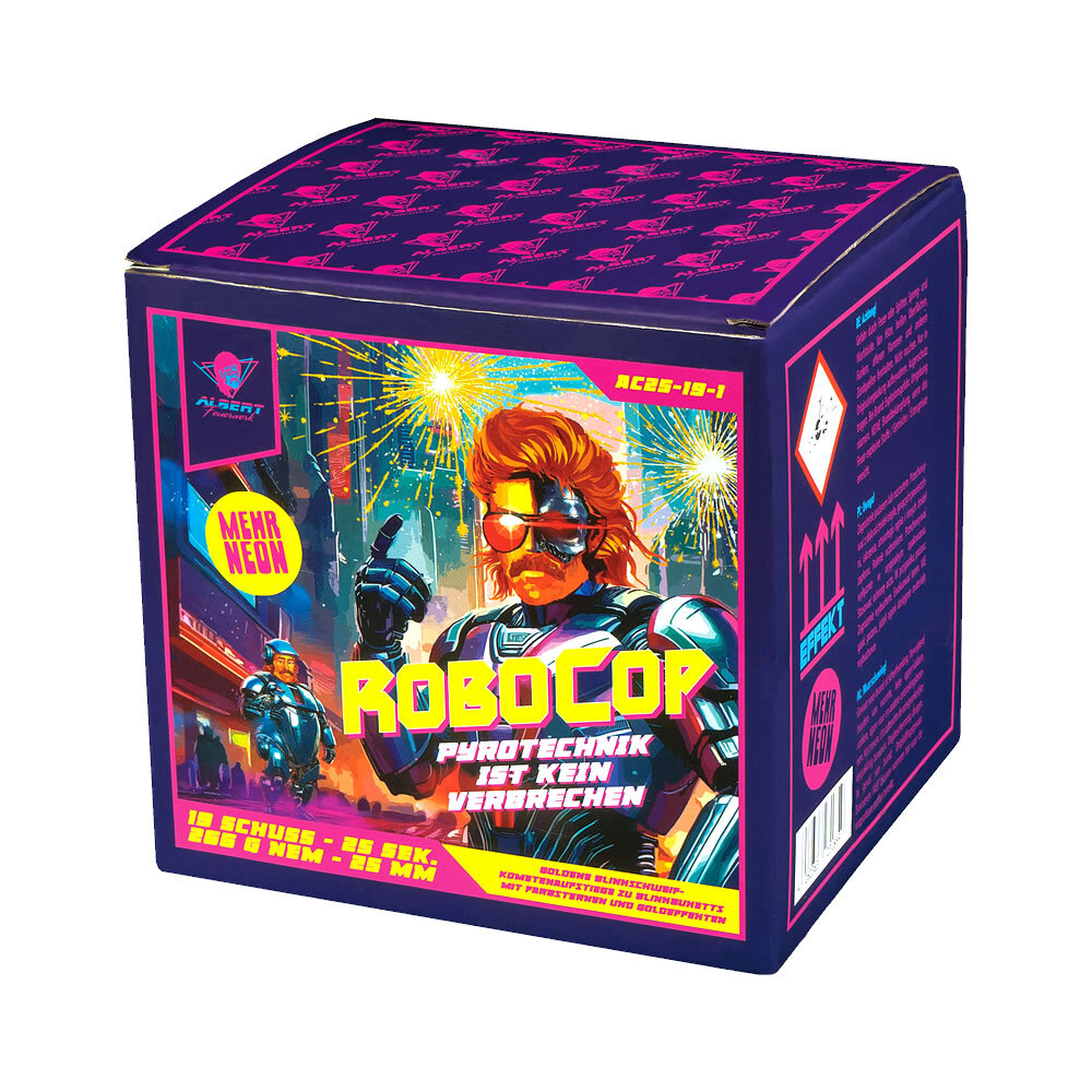 Funke Feuerwerk Robocop Albert Batterie, 15,99