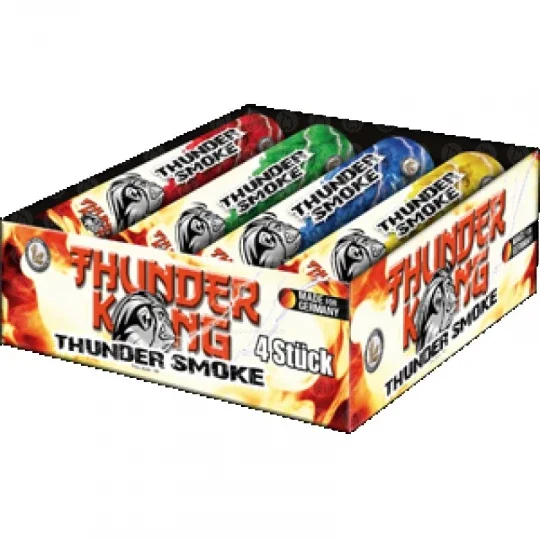 4 Bombenrohre Thunder Smoke von Lesli, 7,99