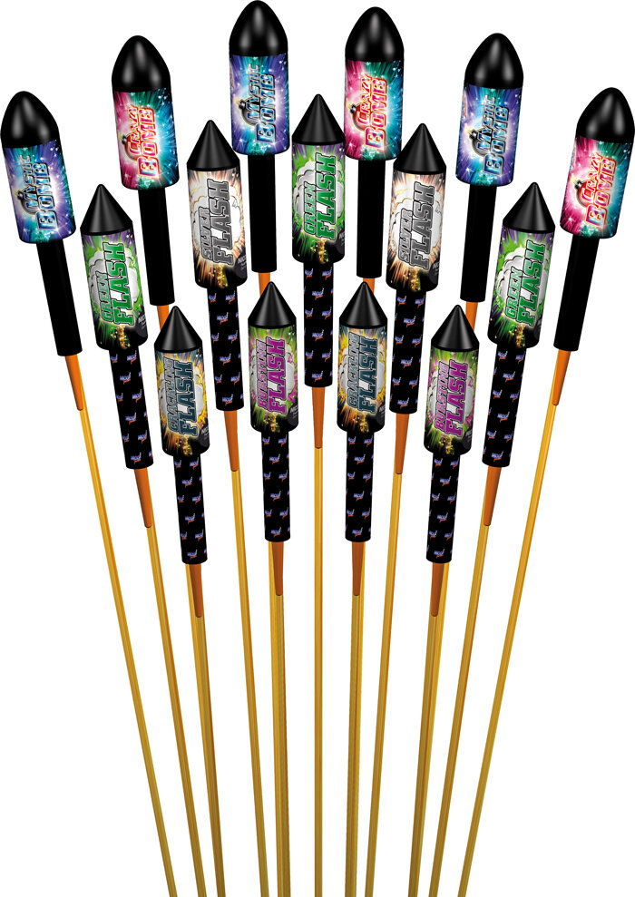 Silvester Raketen Sortiment Funtastic Rockets Raketensortiment rakete ...
