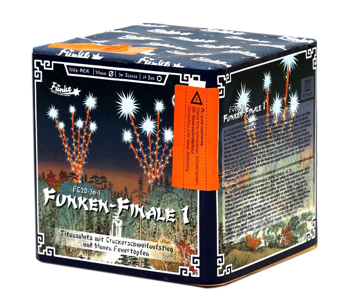 Funke Feuerwerk Batterie Funken Finale 1 knallbatterie, 22,99